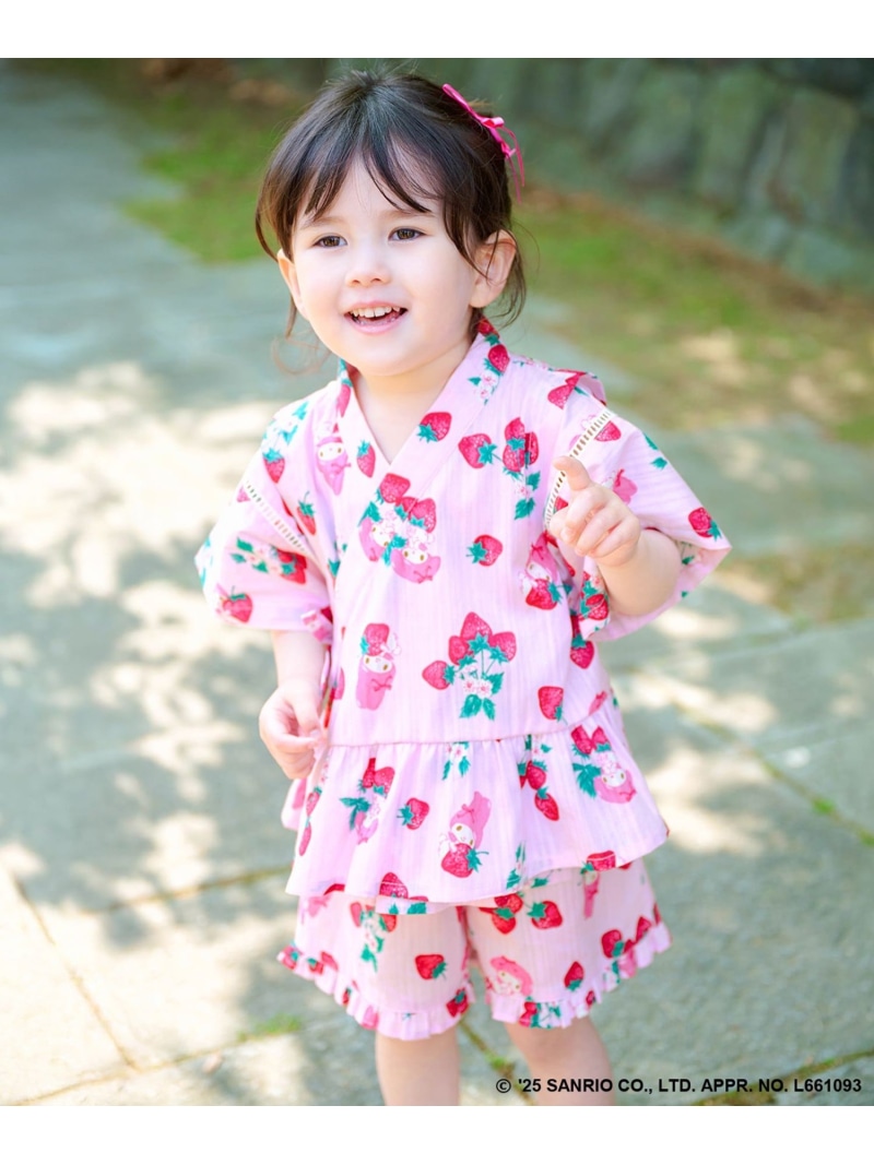 【楽天市場】【any FAM×サンリオキャラクターズ】2WAY 甚平セット any FAM KIDS エニィファム 着物・浴衣・和装小物 着物【送料無料】[Rakuten Fashion ...