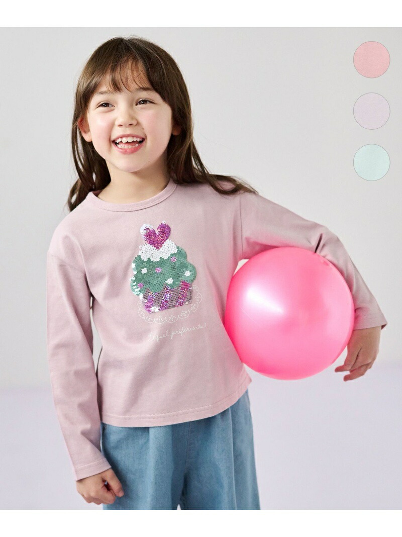 【楽天市場】【SALE／33%OFF】ミラクルスパンコール 長袖 Tシャツ any FAM KIDS エニィファム トップス カットソー・Tシャツ【RBA_E】[Rakuten Fashion ...
