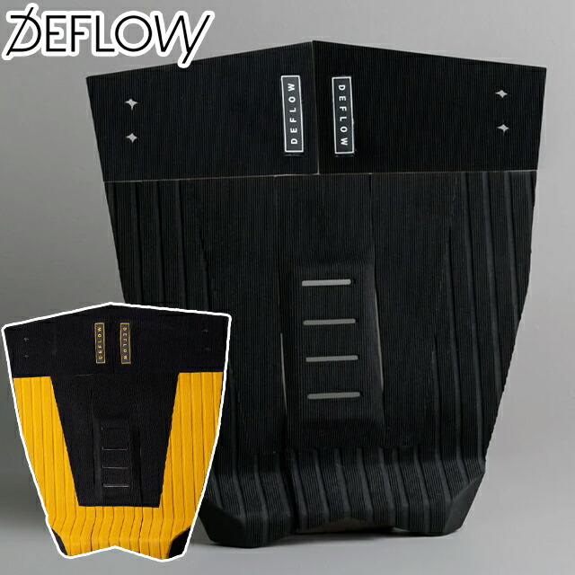 【楽天市場】DEFLOW デフロウ 5 PIECE PAD デッキパッド サーフィントラクション 5ピース 5PCS サーフボード デッキ ...