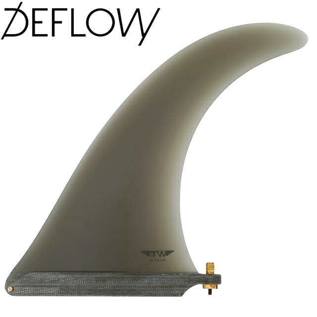 【楽天市場】DEFLOW TW 10 TAPERED RAKE FIN シングル フィンボックスサーフィン サーフボード フィン ボードフィン ...