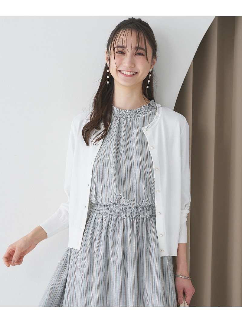 【楽天市場】【SALE／30%OFF】【接触冷感 / UVケア】ベーシッククールタッチ カーディガン any SiS S エニィスィス トップス カーディガン オレンジ ブラック ネイビー ...