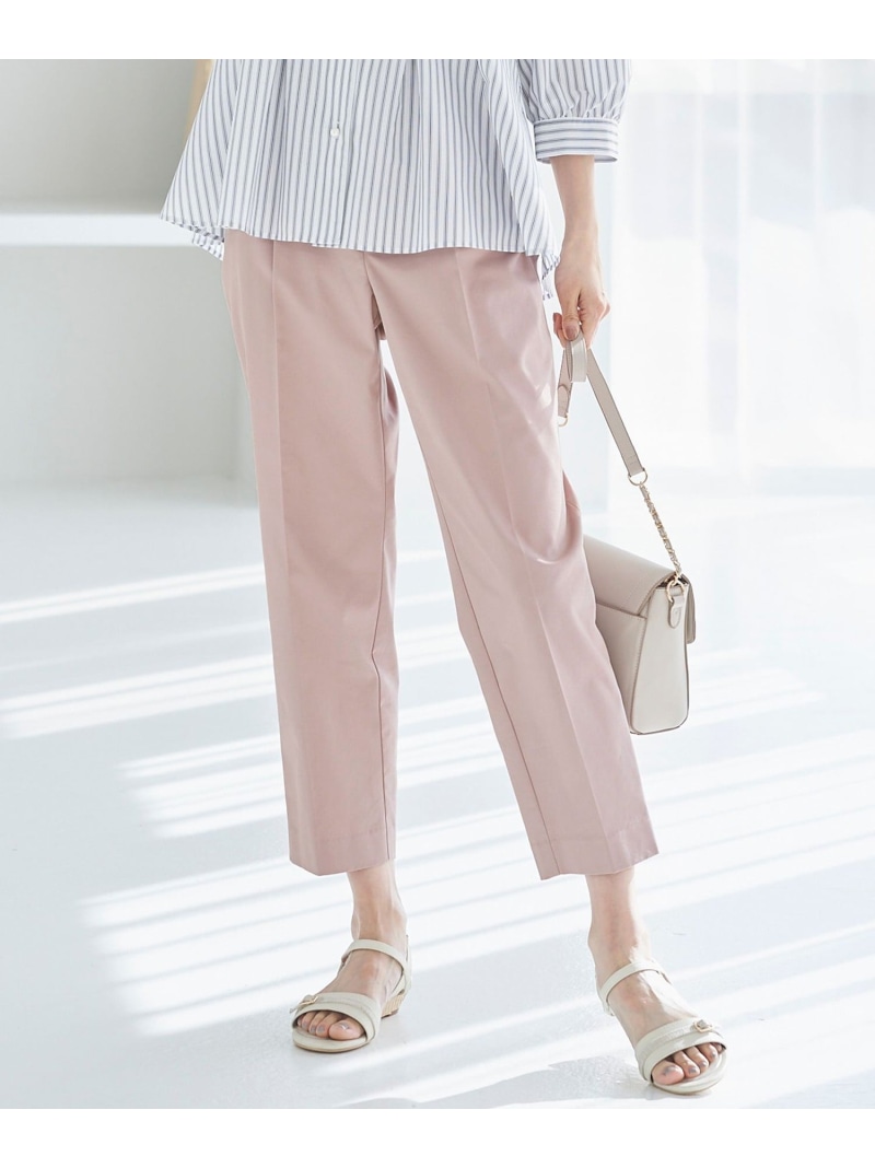 【楽天市場】【接触冷感・UVカット・撥水】クールタッチテーパード パンツ any SiS エニィスィス パンツ その他のパンツ ピンク ホワイト ブラック ブラウン ブルー ネイビー【送料無料 ...