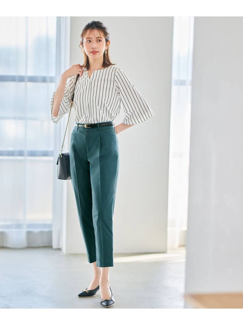 【楽天市場】【SALE／50%OFF】【接触冷感・UVカット・撥水】クールタッチテーパード パンツ ANY SIS エニィスィス パンツ その他のパンツ ブルー イエロー ネイビー ブラック ...