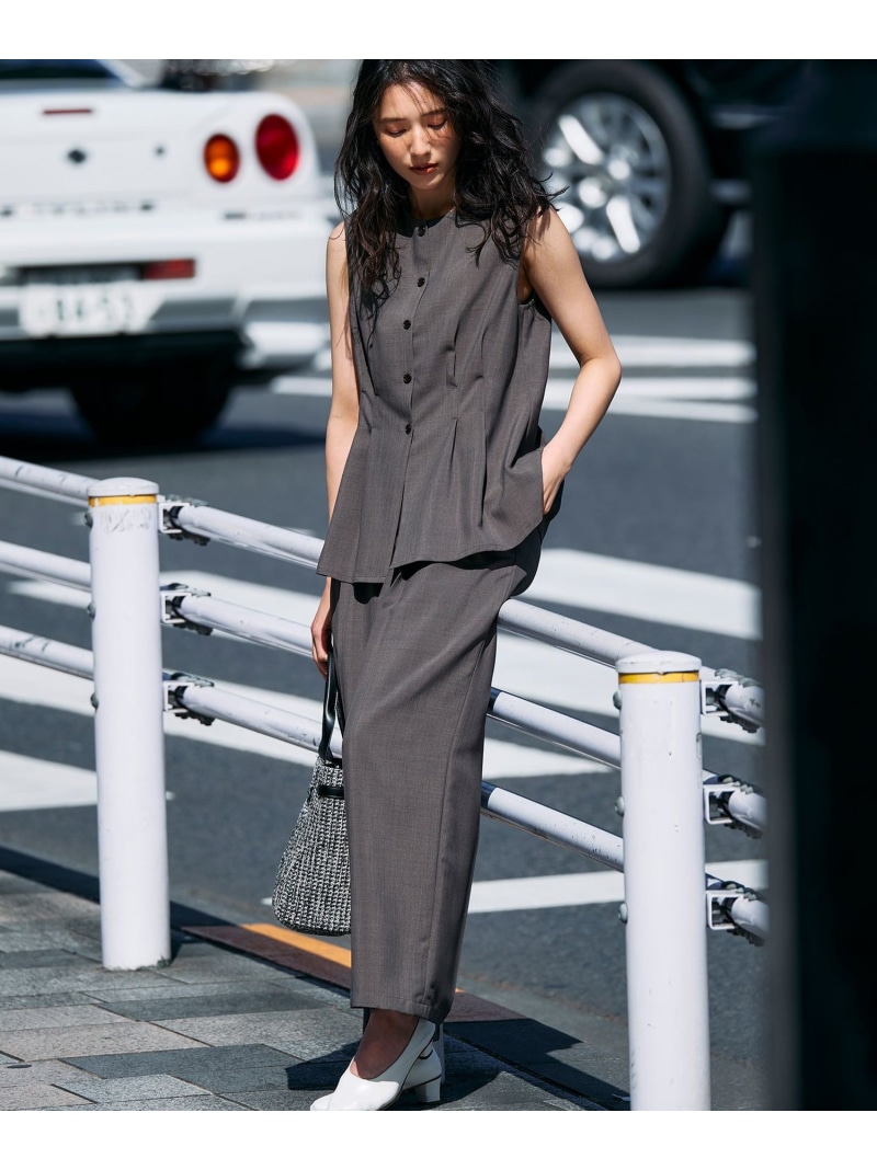 【楽天市場】【接触冷感・速乾・UVカット・洗える】スイートクール ワイドパンツ any SiS L エニィスィス パンツ その他のパンツ ブラウン ベージュ ネイビー【送料無料 ...