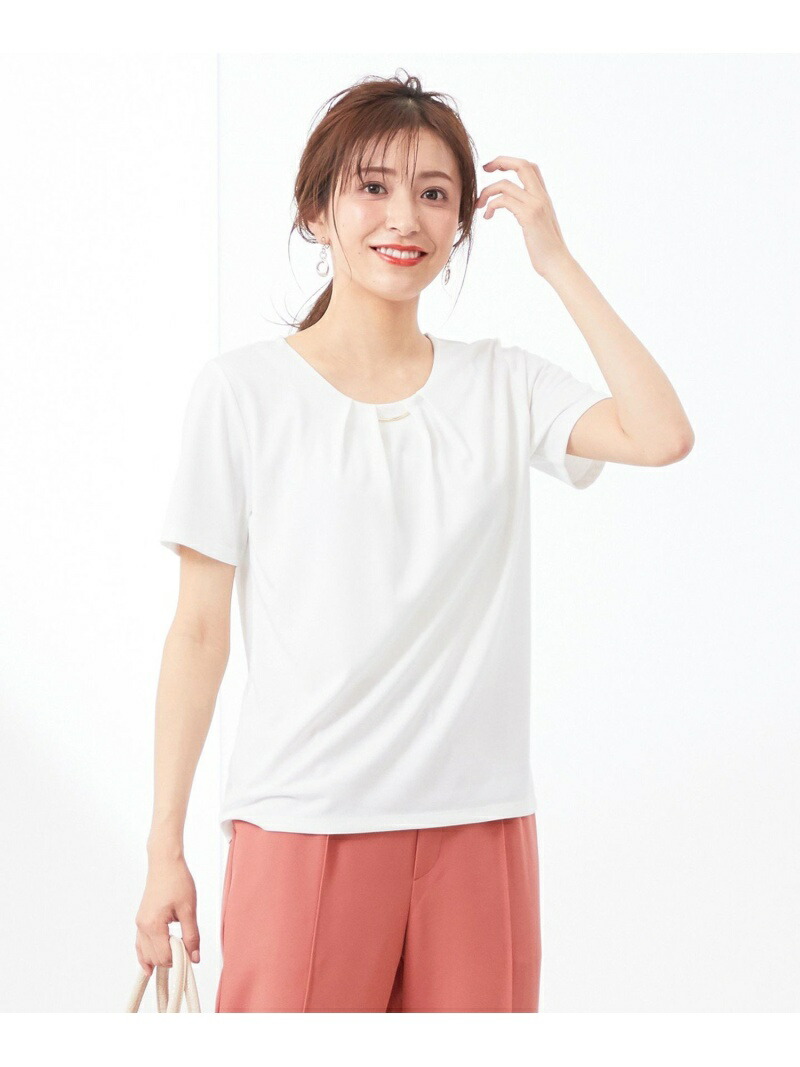 【楽天市場】【吸水速乾・UVケア・接触冷感】コンフォートジャージー カットソー any SiS S エニィスィス トップス カットソー・Tシャツ ホワイト ピンク ブルー ネイビー【送料無料 ...