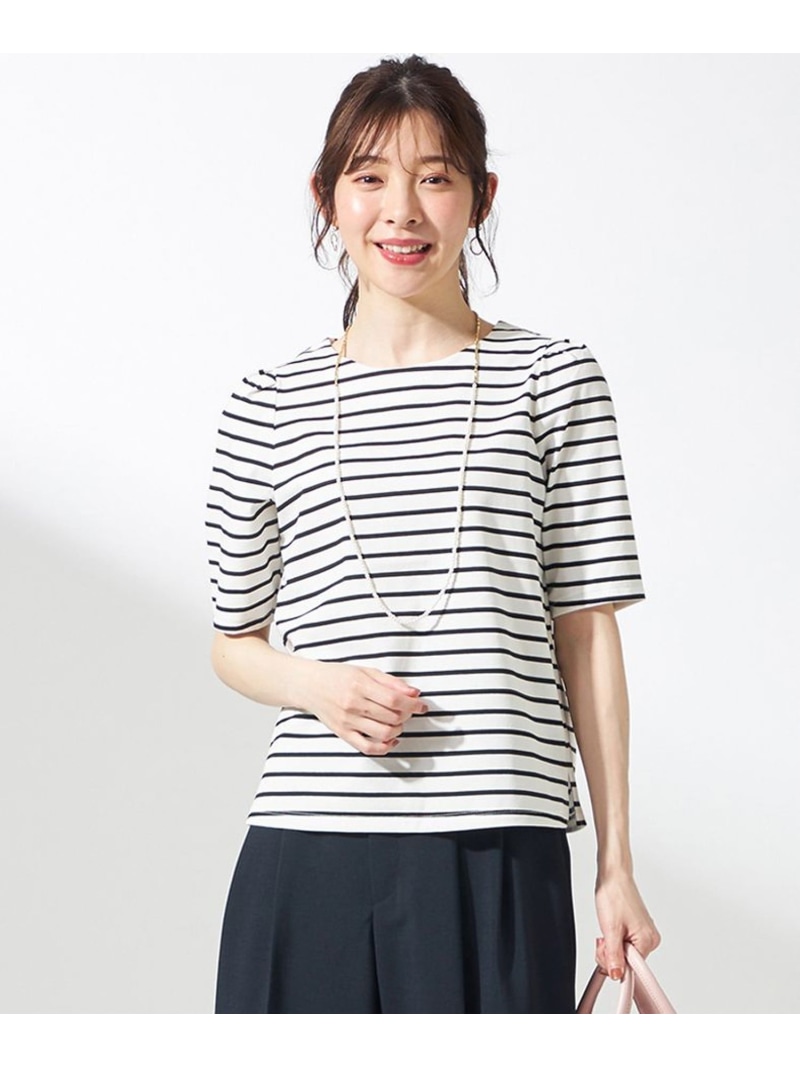 【楽天市場】【SALE／20%OFF】【UVカット・接触冷感・撥水・汗ジミ防止】プレーティングジャージー タックスリーブ カットソー any SiS L エニィスィス トップス カットソー・T ...