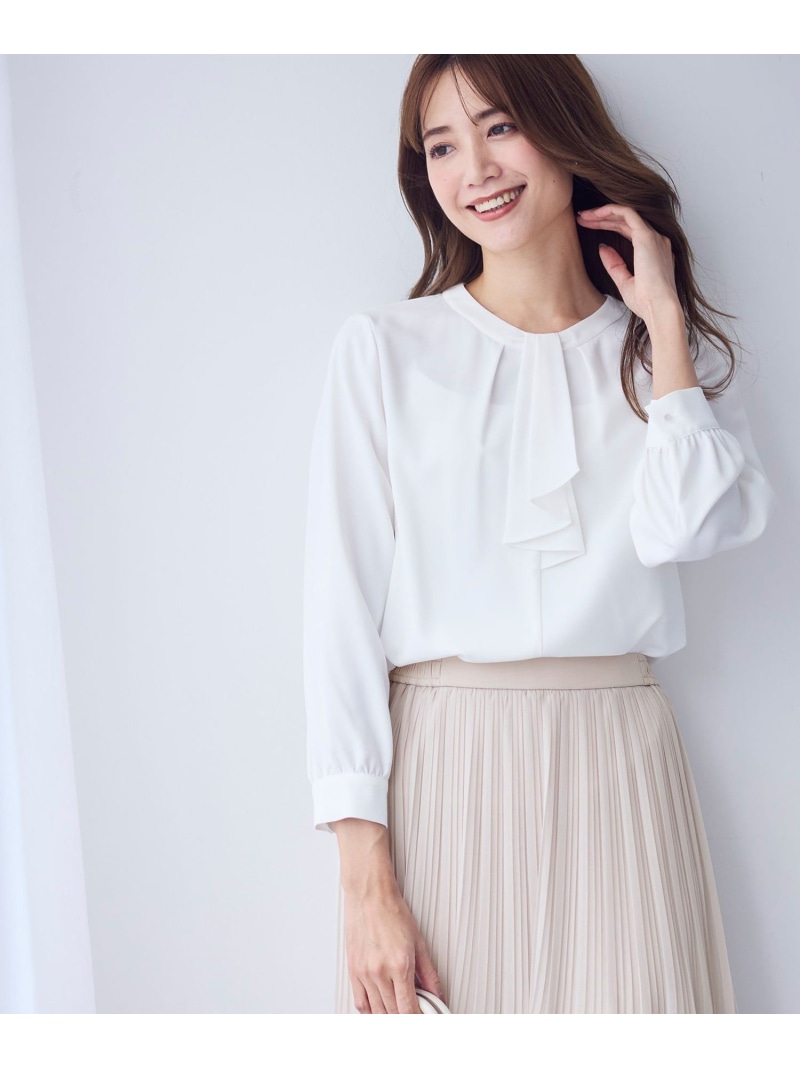 【楽天市場】【洗える】ボウタイ ブラウス any SiS L エニィスィス トップス シャツ・ブラウス ホワイト【送料無料】[Rakuten Fashion]：any SiS