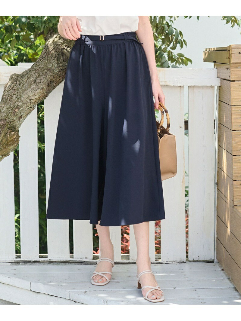 【楽天市場】【接触冷感&UVカット】サラキレイワイド パンツ any SiS エニィスィス パンツ その他のパンツ ネイビー ホワイト ブラウン カーキ【送料無料】[Rakuten ...