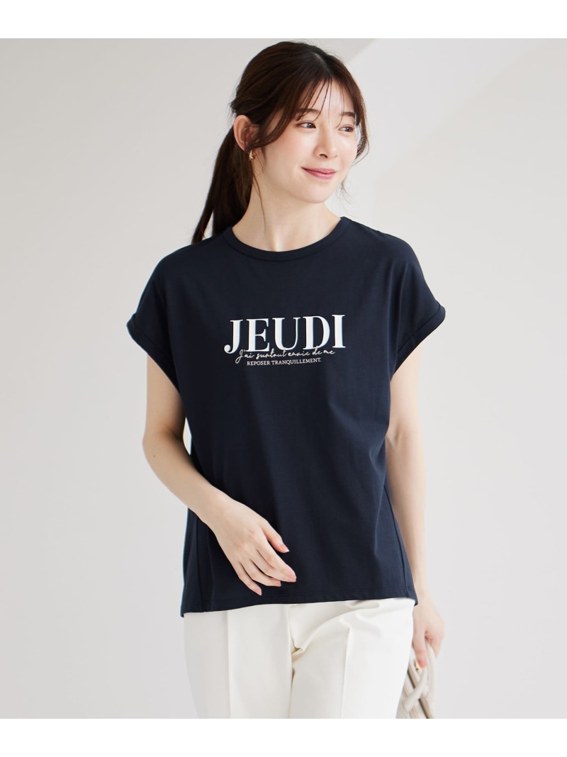 【楽天市場】【接触冷感・UVケア】冷感ロゴ Tシャツ any SiS S エニィスィス トップス カットソー・Tシャツ ネイビー ホワイト レッド【送料無料】[Rakuten Fashion ...