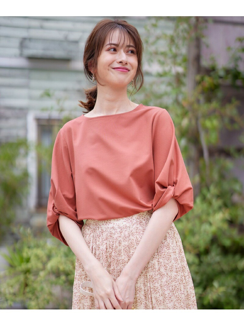 【楽天市場】【SALE／50%OFF】【接触冷感・UVカット】サカリバ袖ねじり プルオーバー any SiS S エニィスィス トップス カットソー・Tシャツ オレンジ ホワイト ブラック ...