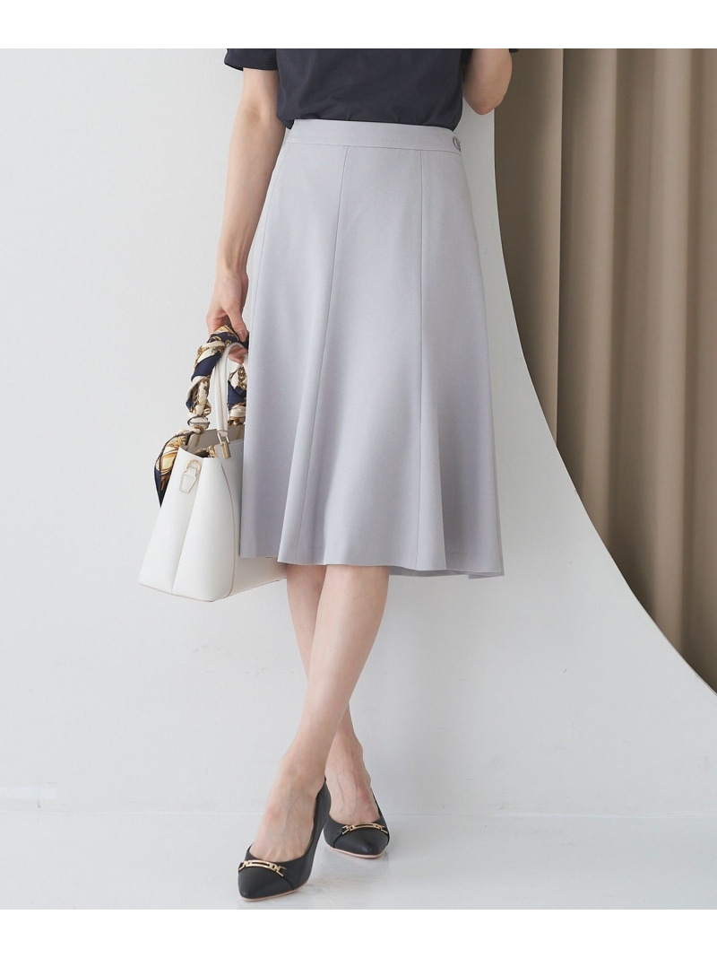 【楽天市場】【SALE／20%OFF】【UVカット / 接触冷感 / 吸水速乾】スマートビューティストレッチ フレアスカート any SiS エニィスィス スカート ロング・マキシスカート ...