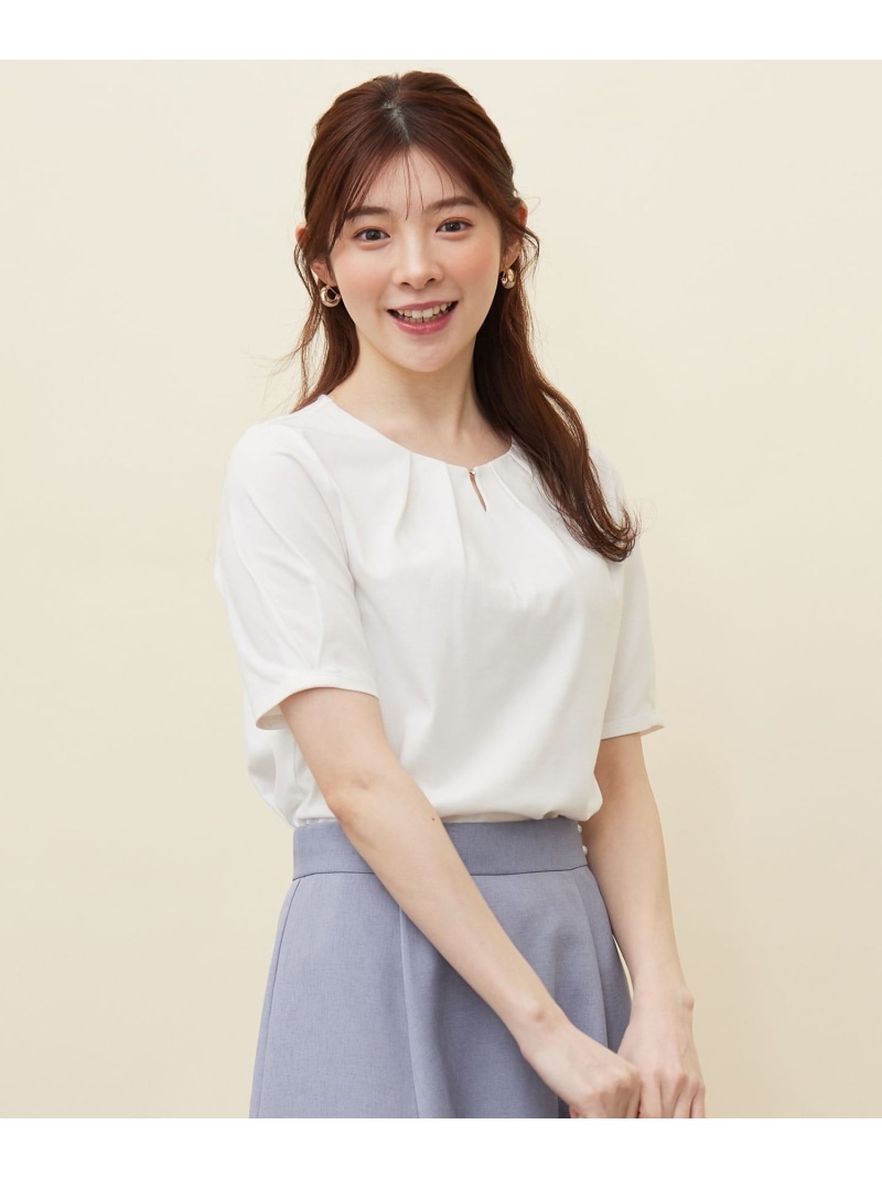 【楽天市場】【吸水速乾・UVケア・接触冷感】コンフォートジャージー カットソー any SiS S エニィスィス トップス カットソー・Tシャツ ホワイト【送料無料】[Rakuten ...