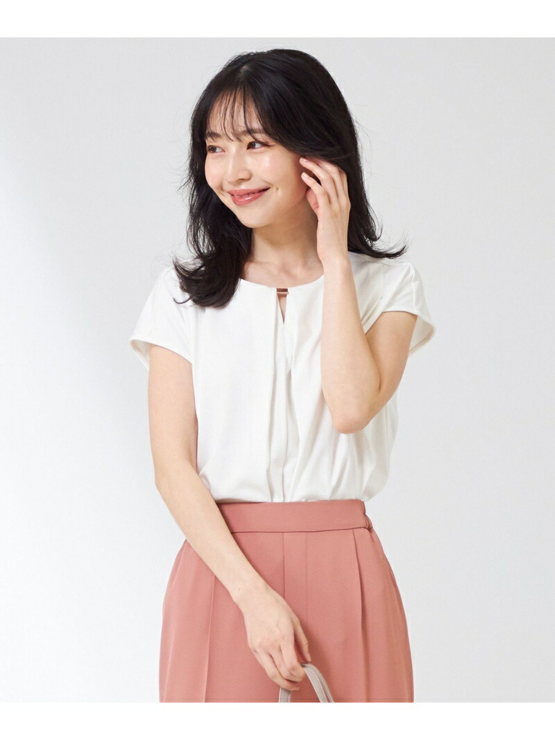 【楽天市場】【SALE／30%OFF】【吸水速乾・UVケア・接触冷感】コンフォートジャージークリアフレンチスリーブ カットソー any SiS S エニィスィス トップス カットソー・Tシャツ ...