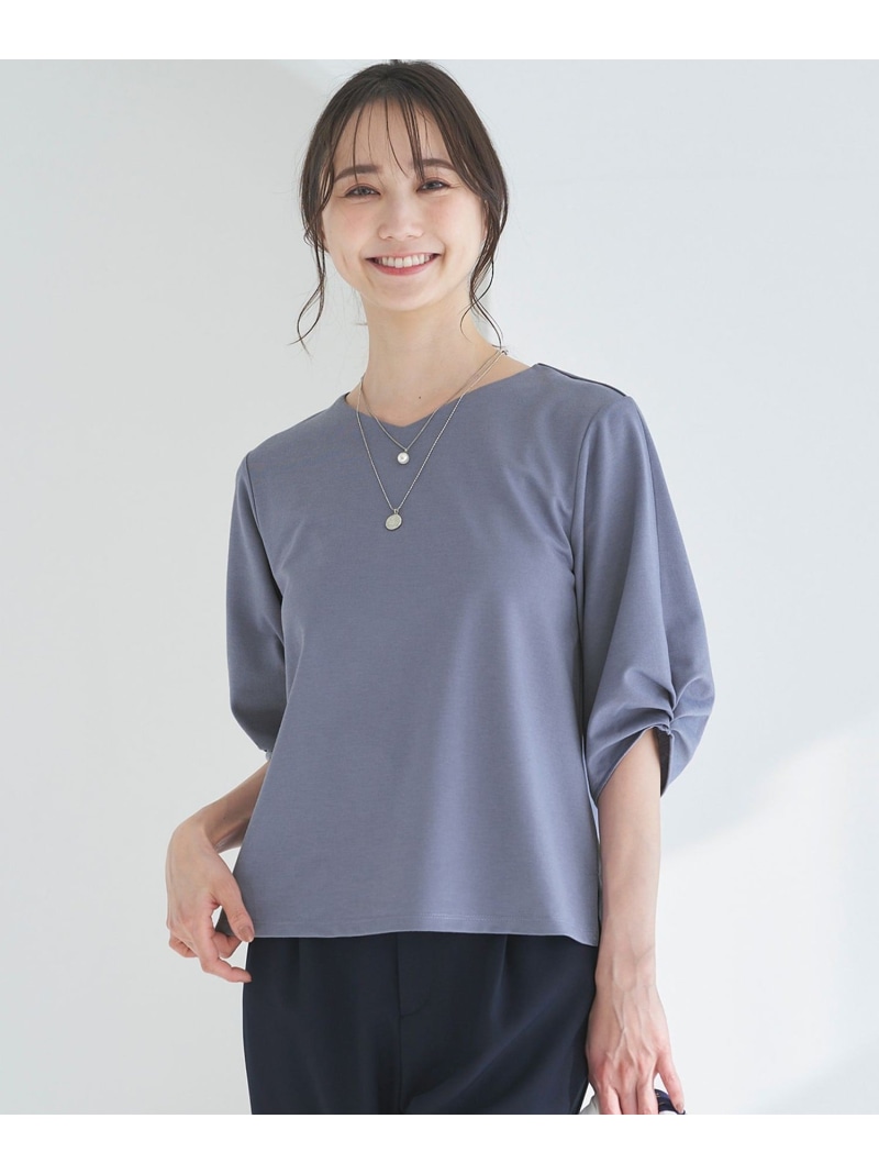 【楽天市場】【接触冷感/UVカット】サカリバタックスリーブ プルオーバー any SiS S エニィスィス トップス カットソー・Tシャツ ブルー ホワイト【送料無料】[Rakuten ...