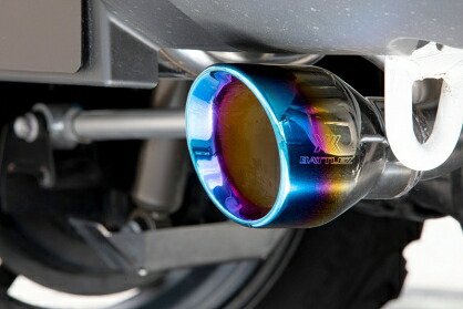 【楽天市場】JAOS ジャオス BATTLEZ マフラー ZS TC ノーマルバンパー用 チタンカラーテール ジムニー JB64系 B702513CTC ※特殊送料注意：エニタイム