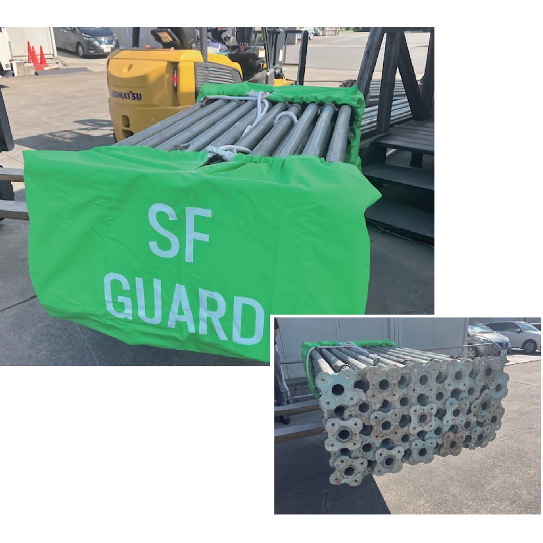 【楽天市場】【エントリーでポイント10倍】単管の抜け出しを未然に防止 SF GUARD 【代引き不可】：安全・サイン8