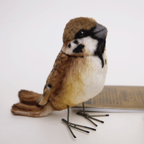 【楽天市場】【再入荷しました】【即納】すずめ10cmHANSA TREE SPARROW鳥のぬいぐるみ：あおねこ商店