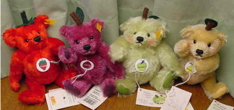 【楽天市場】シュタイフ テディベア Steiff ぬいぐるみ 洋梨（フルーツシリーズ）：あおねこ商店