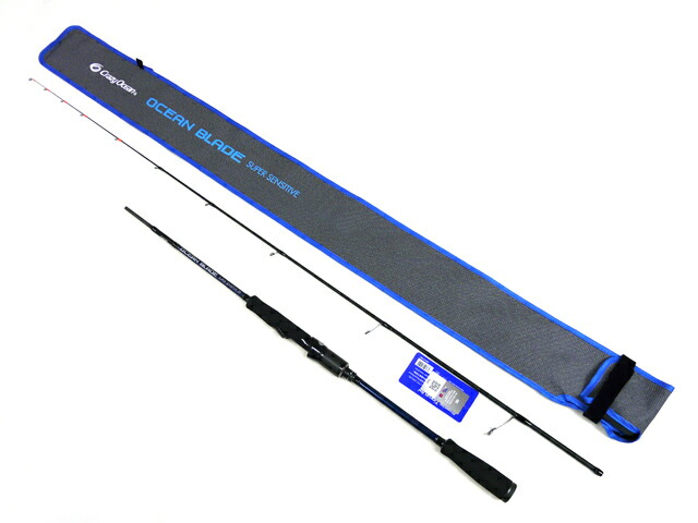 【楽天市場】クレイジーオーシャン(Crazy Ocean) オーシャンブレイド OBL-65ML【同梱発送不可】エギングロッド ティップランロッド ティップゲーム ボートエギング ロッド 釣竿 ...