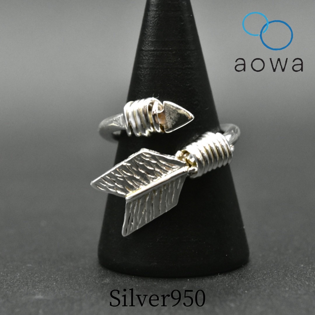 【楽天市場】【MAX50%OFF】「送料無料」 silver950 ハンドメイド 弓リング 男女兼用 サイズ調節可能：aowa