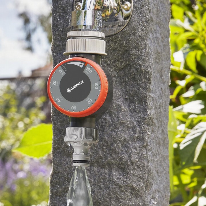 【楽天市場】タイマー GARDENA ガルデナ タカショー /手動式ウォータータイマー（最長2時間）/小型 (rco)：青山ガーデン 屋外家具・ライト