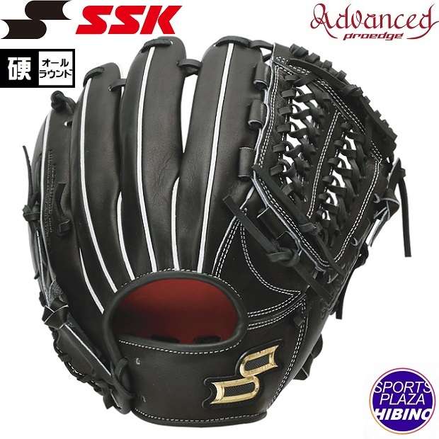【楽天市場】エスエスケイ(ssk) 一般硬式野球 プロエッジアドヴァンスド Bタイプ オールラウンド用 (24ss) 硬式グラブ 硬式グローブ 専用袋付き 軽量性 ブラック AKB84424 ...