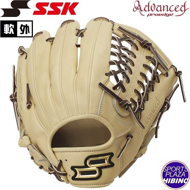 【楽天市場】エスエスケイ(ssk) 一般軟式野球 プロエッジアドヴァンスド 外野手用 (24ss) 軟式グラブ 軟式グローブ キャメル×ブラウン ANSS17524-1240：スポーツプラザ ...