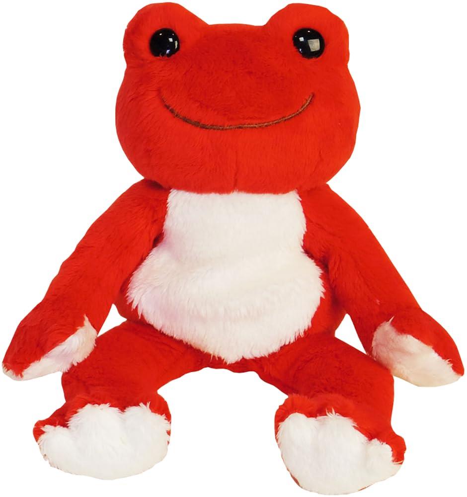 【楽天市場】ナカジマコーポレーション(Nakajima Corporation) かえるのピクルス にじいろピクルス ビーンドール ぬいぐるみ あかね 107275-17：DEARSTORE