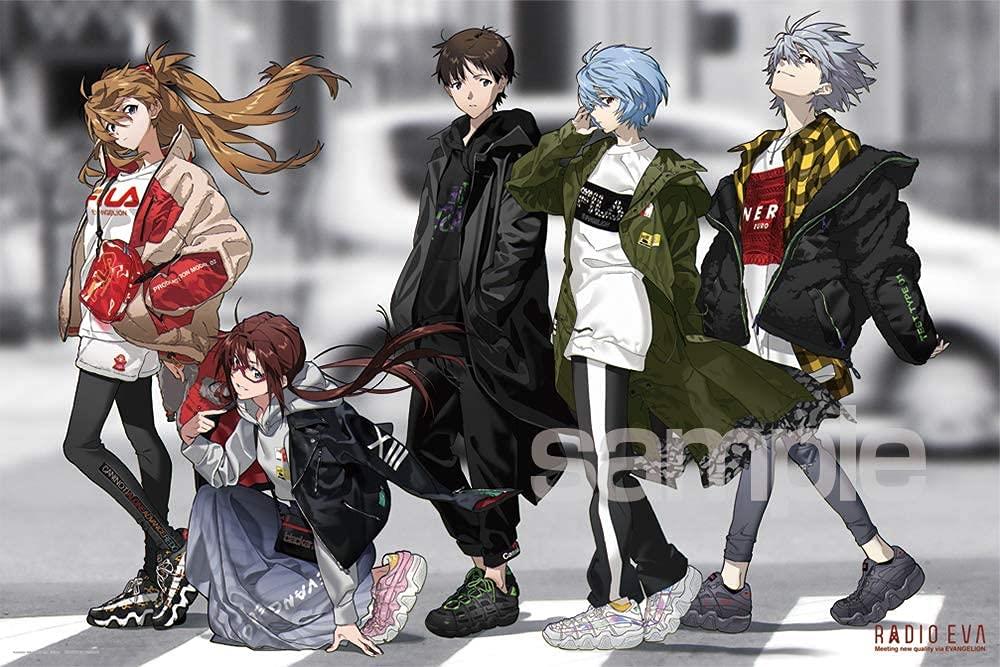 【楽天市場】やのまん(Yanoman) 【日本製】1000ピース ジグソーパズル エヴァンゲリオン RADIO EVA Illustration 04 スポーツMIXスタイル (50x75cm ...