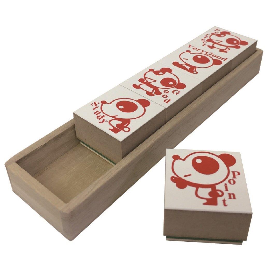 【楽天市場】サンビー スタンプ ゴム印 学校用 評価印 ティーチャースタンプ 30ミリ 5本組 SS-027：DEARSTORE