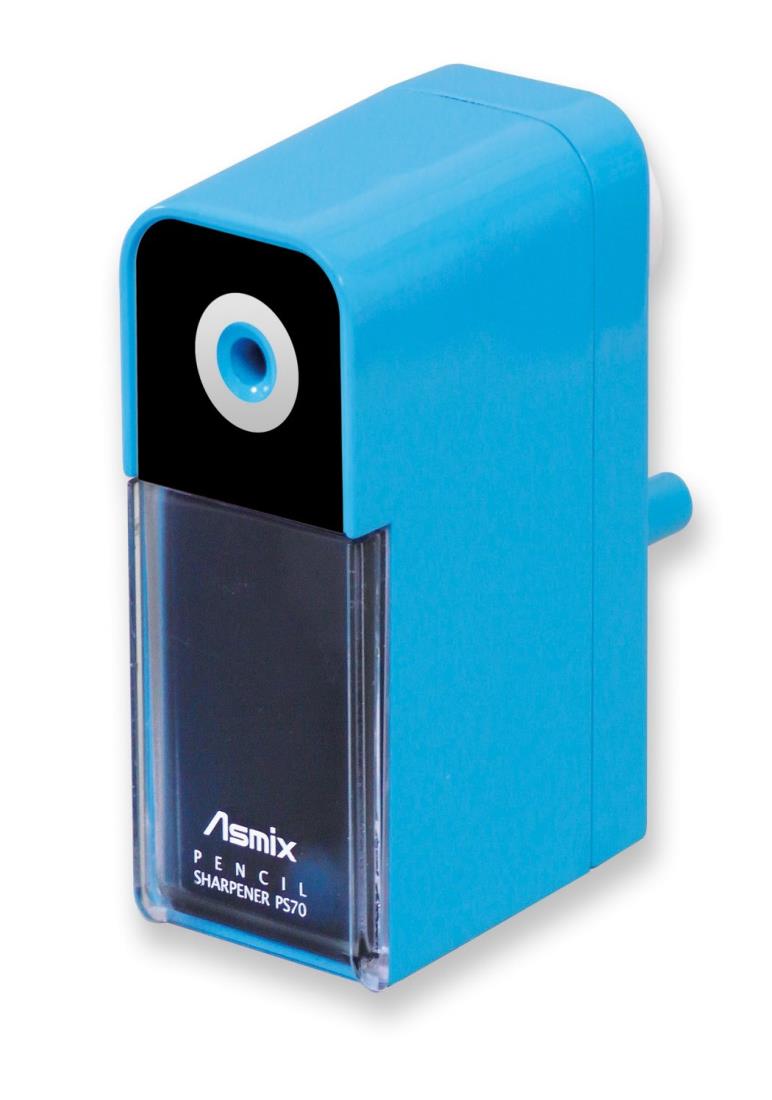 【楽天市場】アスミックス(Asmix) アスカ 鉛筆削り 芯先調整機能付き ブルー PS70B：DEARSTORE