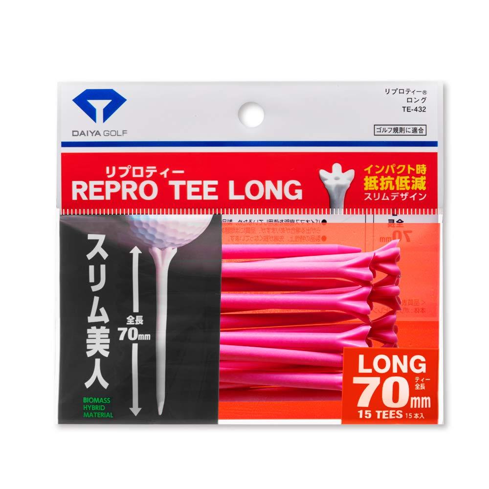 【楽天市場】ダイヤゴルフ(DAIYA GOLF) ゴルフティー リプロティーロング ピンク TE-432：DEARSTORE