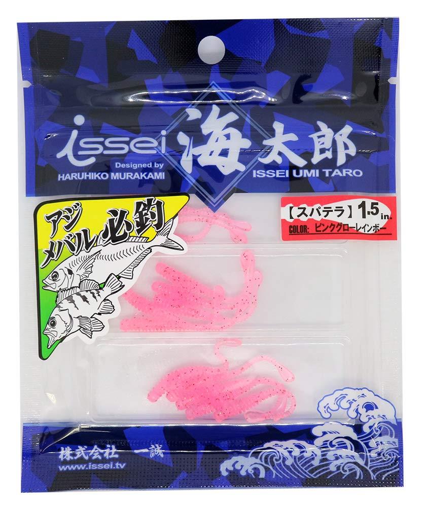 【楽天市場】イッセイ海太郎(Issei Umitaro) ワーム スパテラ 1.5インチ ピンクグローレインボー #39 ルアー：DEARSTORE