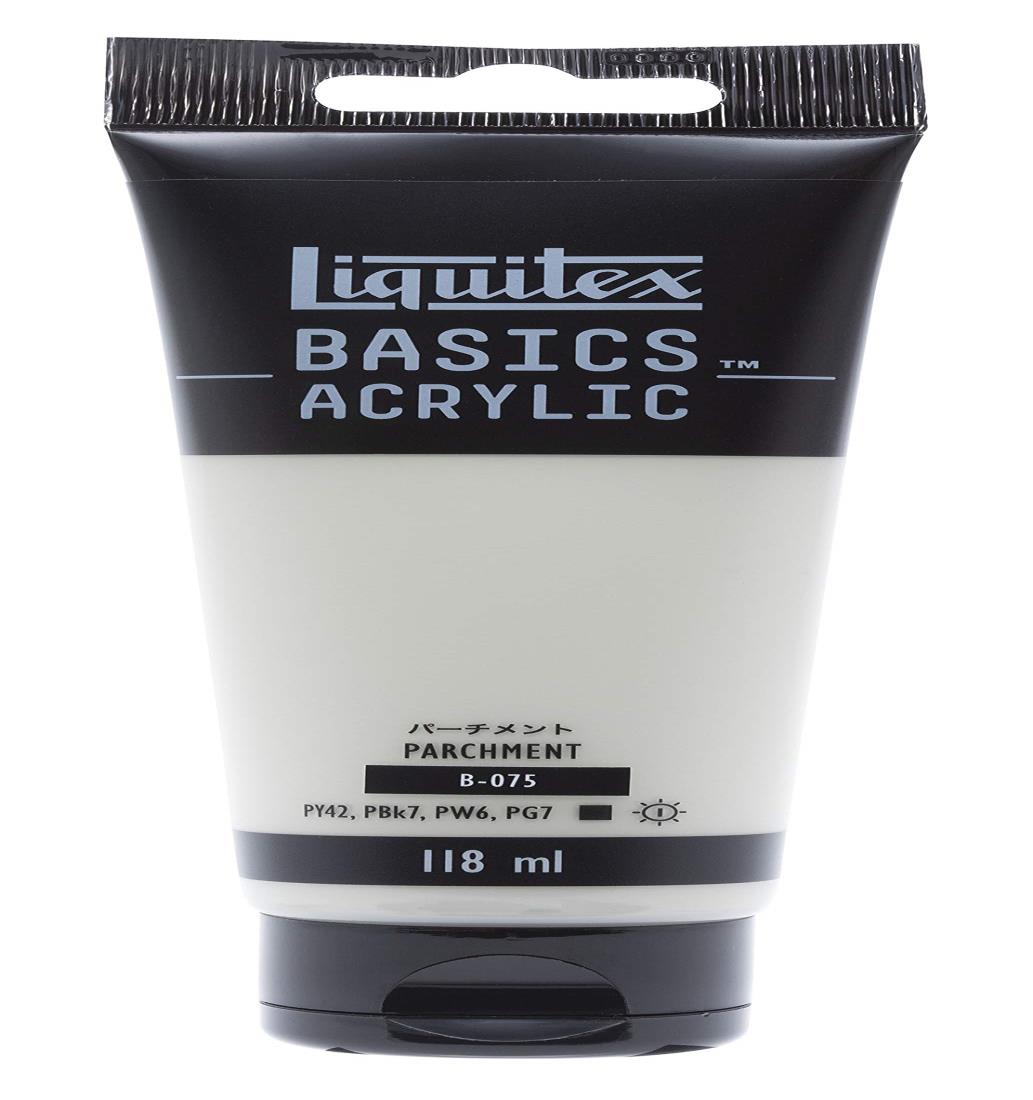 【楽天市場】リキテックス アクリル絵具 リキテックス ベーシックス パーチメント B-075 118ml：DEARSTORE