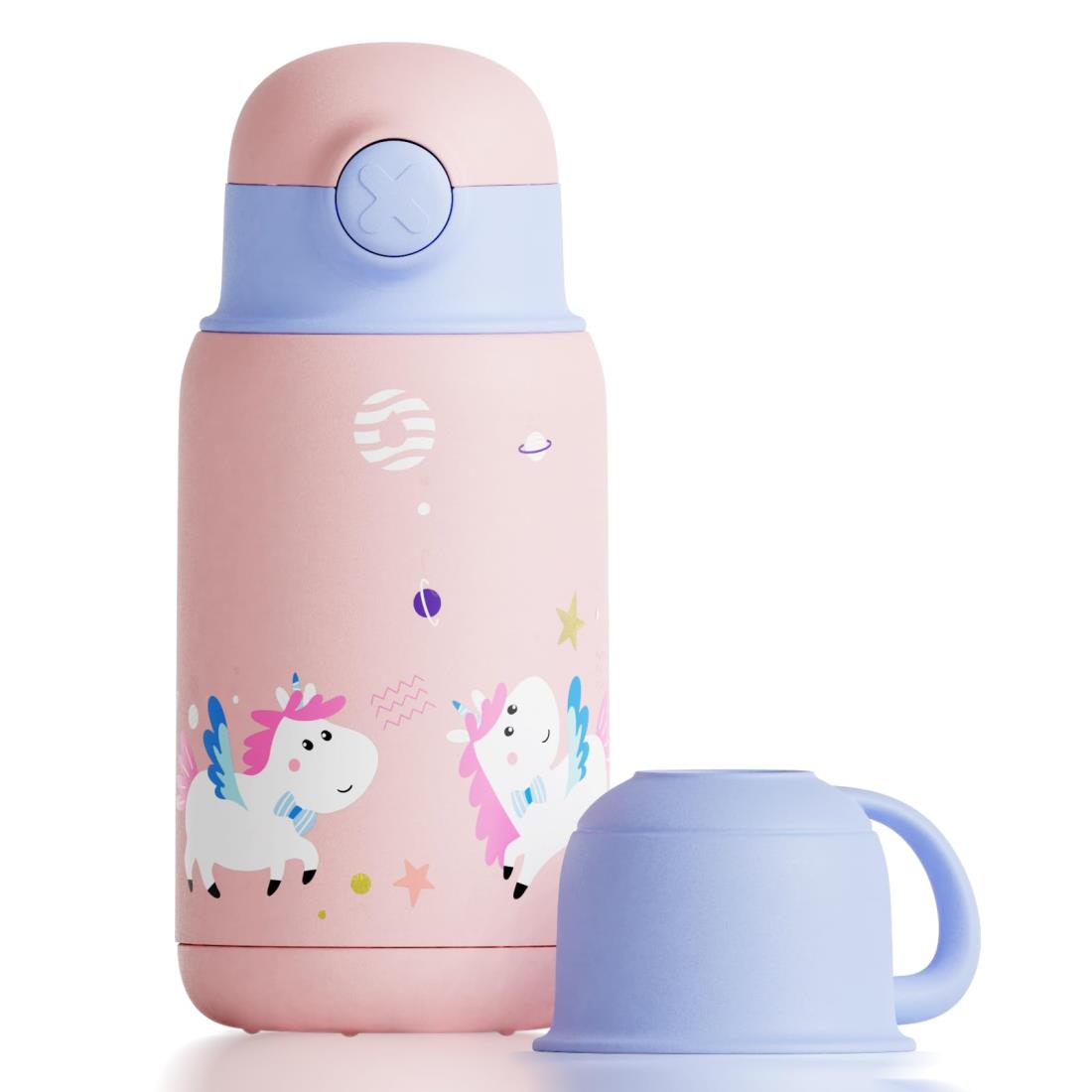 【楽天市場】Fjbottle 550ml 子供 水筒 2WAY ストロー ワンタッチ コップ飲み キッズボトル 保温保冷 漏れない まほうびん コップ付き 収納カバー付き マグボトル 保育園 ...