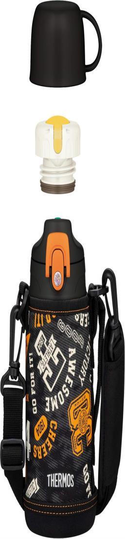 【楽天市場】サーモス 水筒 真空断熱2ウェイボトル 0.6L/0.63L ブラックオレンジ FJJ-600WF BKOR：DEARSTORE