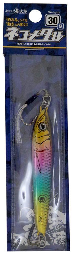 【楽天市場】イッセイ海太郎(Issei Umitaro) ネコメタル 30g #003 レインボー：DEARSTORE