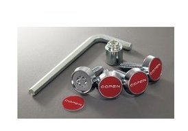 【楽天市場】メール便可 TOYOTA COPEN GR SPORT トヨタ コペンGRスポーツ【LA400A】 ロックボルト【レッド ...