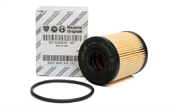 【楽天市場】FIAT(フィアット) フィアット 純正 500 チンクエチェント 1.4リッターエンジン 1.4L オイルフィルター オイル ...