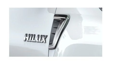 【楽天市場】TOYOTA HILUX トヨタ ハイラックス【GUN125】 フェンダーガーニッシュ[PC403-0K001]：MAP-S