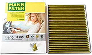 【楽天市場】MANN エアコンフィルター アウディ (A3 8V・TT FV・S3 8V・RS3 8V) FP26009 脱臭活性炭 ポリフェノール配合(三層構造)：MAP-S