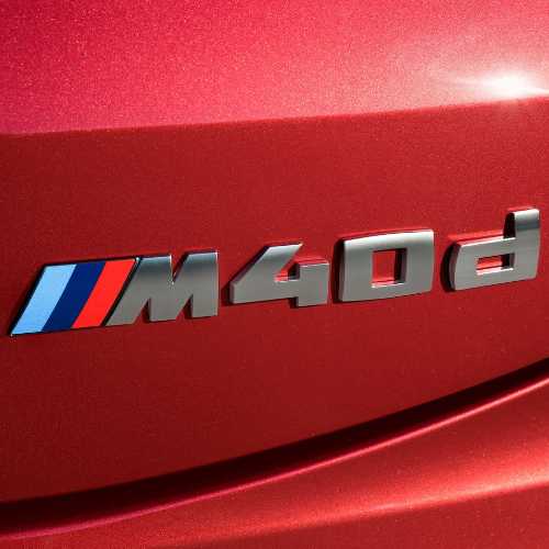 【楽天市場】BMW純正 "M40d" エンブレム(G01/G02)：APdirect