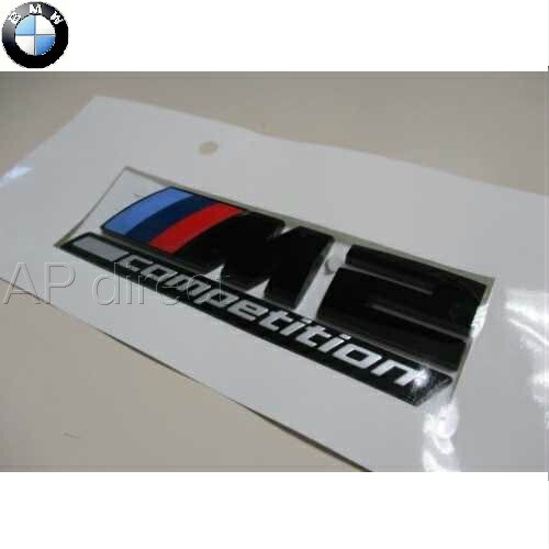 【楽天市場】BMW純正 "M2 competition" エンブレム (ブラック) (F87)：APdirect