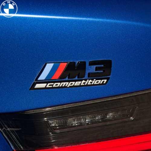 【楽天市場】BMW純正 "M3 Competition" エンブレム (ブラック) (G80/G81)：APdirect