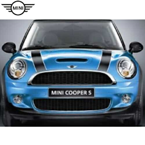 【楽天市場】MINI純正 エンジンフード・ストライプ(ブラック)MINI純正 COOPER(R55/R56/R57)～2010.8,MINI ...