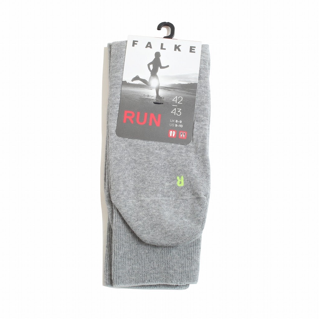 【楽天市場】FALKE ファルケ ソックス 16605 RUN SOCKS MEN LIGHT GREY 42/43：a people to ...