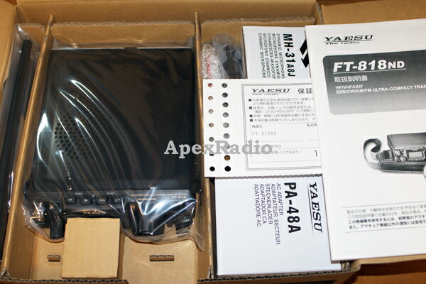 【楽天市場】FT-818ND ヤエス アマチュア無線機 モバイル HF-430MHz オールモード (FT818ND)(YAESU)：アペックスラジオ