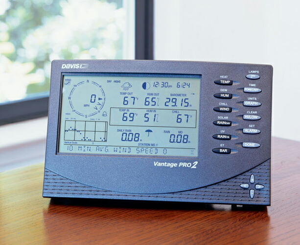 【楽天市場】デービス社 気象観測システム ヴァンテージプロ2 （ケーブル式）(DAVIS 6152C)：アペックスラジオ