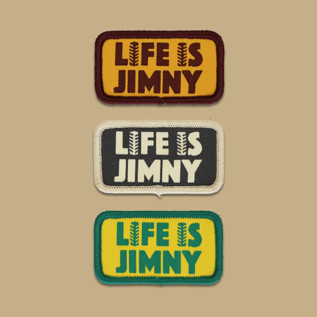 【楽天市場】【 SOLD OUT 】ライフ イズ ジムニー ミニパッチ 【 APIO LIFE IS JIMNY mini PATCH ...