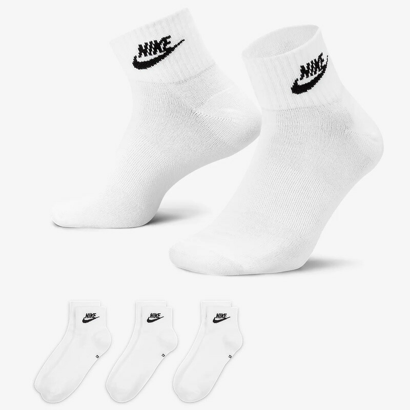 【楽天市場】ナイキ NIKE 靴下 3足組 アンクルソックス メンズ レディース くるぶし丈 スポーツソックス ソックス 3Pソックス 3足 ...